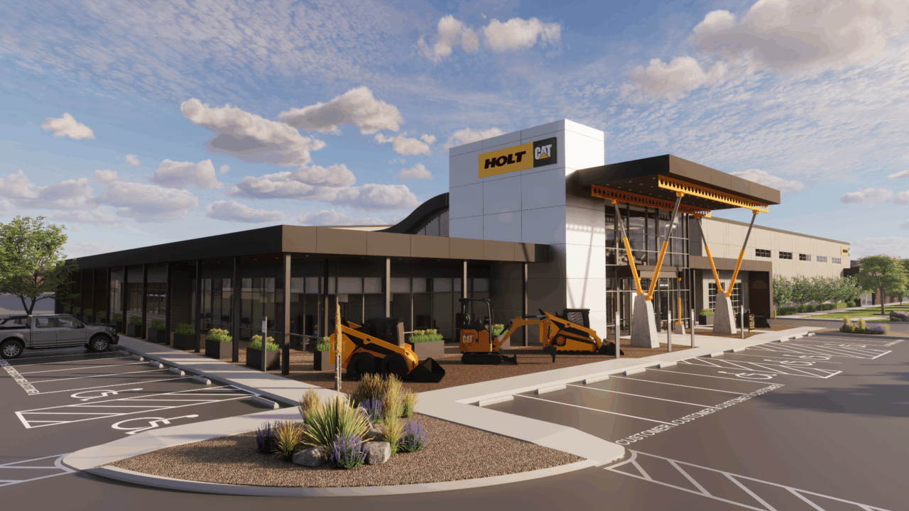 HOLT CAT Dealership - Acuform Architecture